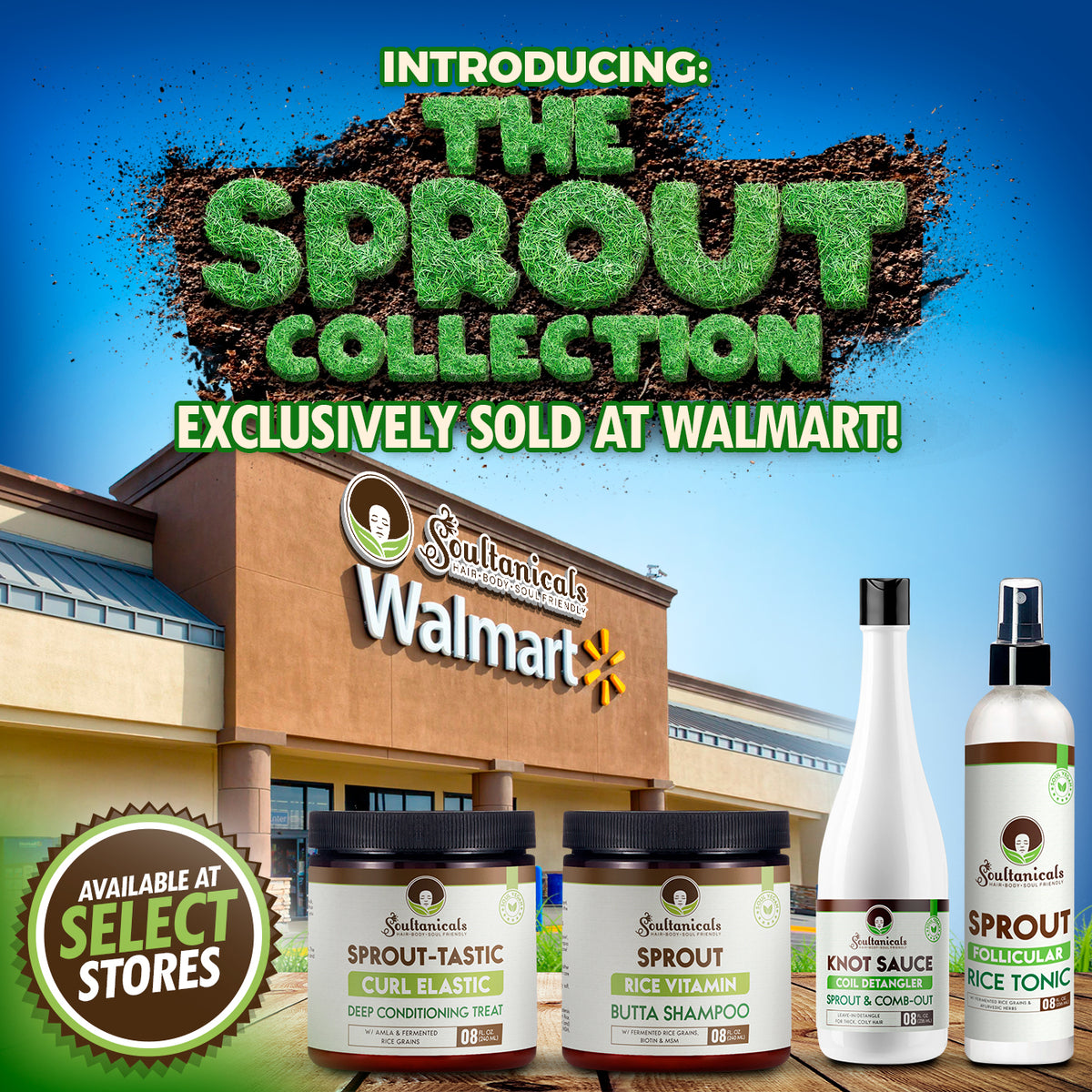 Our New Sprout Collection is Hair! — Soultanicals