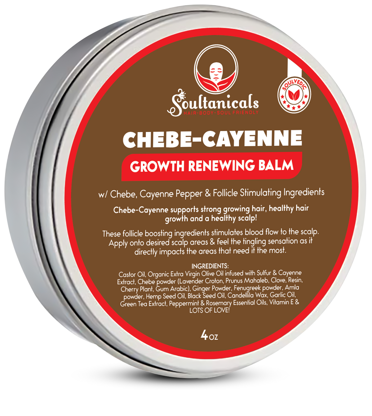 Chebe-Cayenne Growth Renewing Balm — Soultanicals